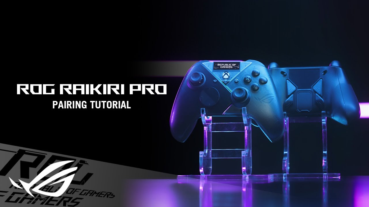 ROG Raikiri Pro – Pairing Tutorial Video | ROG - YouTube
