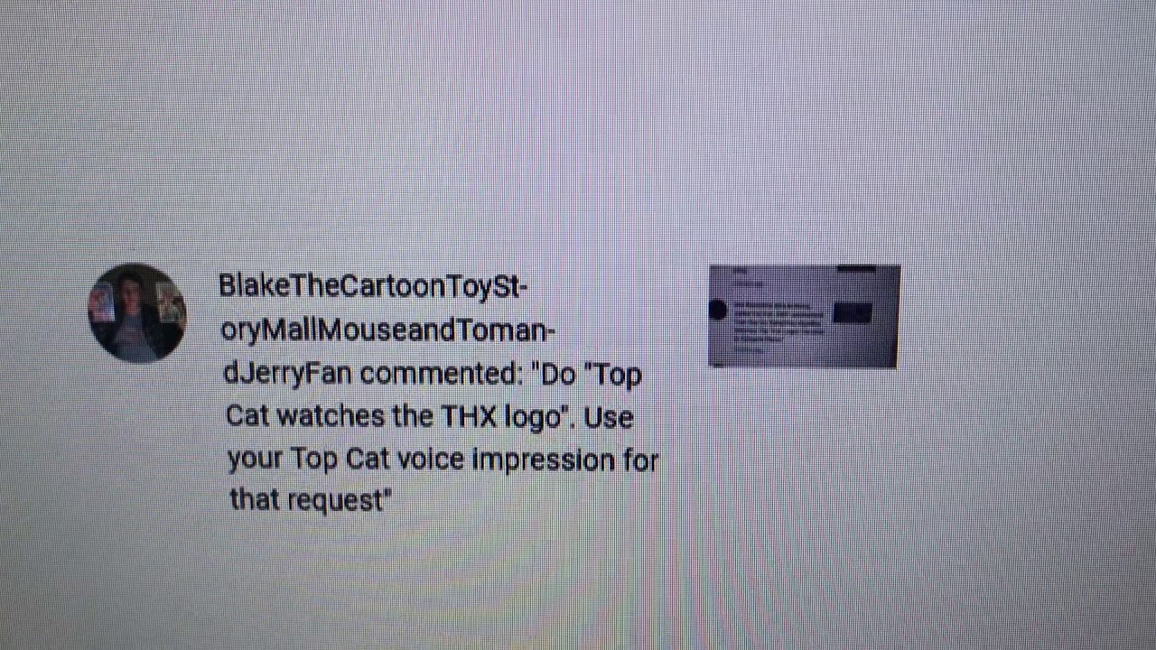 Felix The Cat and Top Cat Watch the THX Logo - YouTube