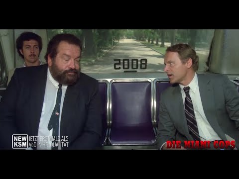 Bud Spencer und Terence Hill Schlägerei im Bus- aus dem Film \