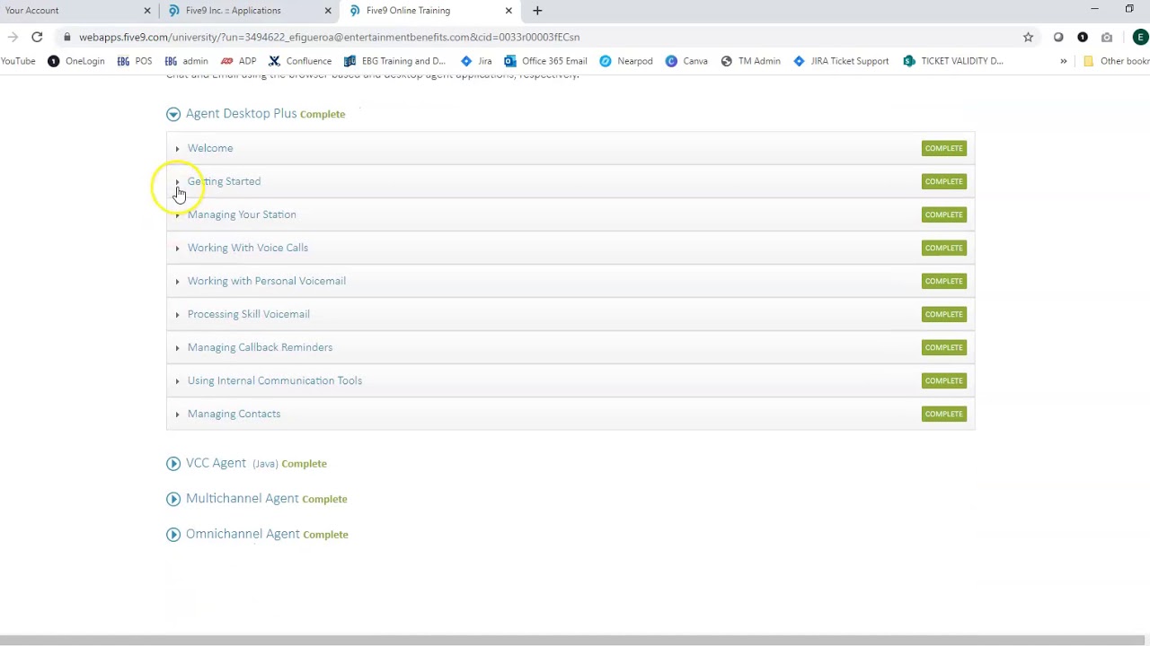 Five9 Online Training Intro - YouTube
