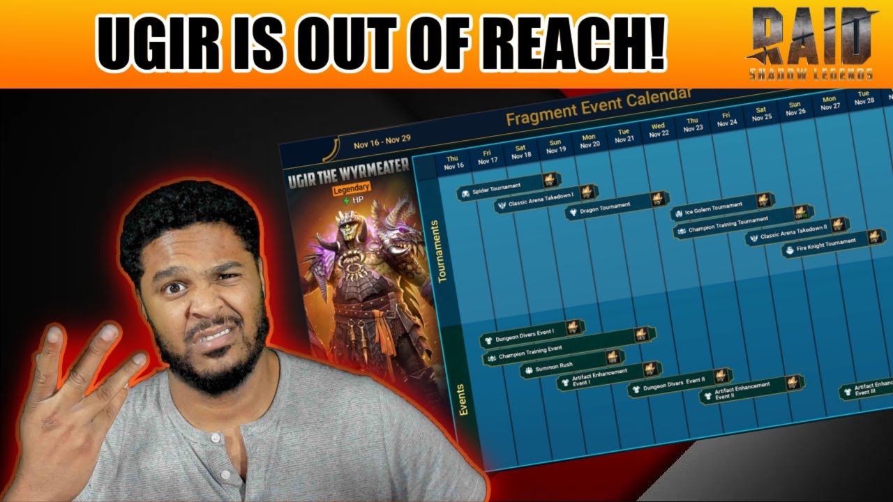 UGIR IS OUT OF REACH FOR MOST PLAYERS! Raid: Shadow Legends - YouTube