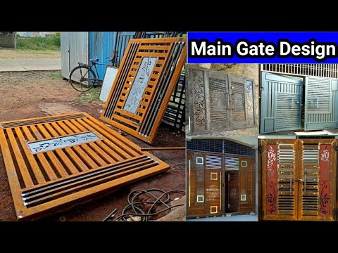 Modern Main Gate Design // Iron Main Gate Design // Simple Main Gate ...