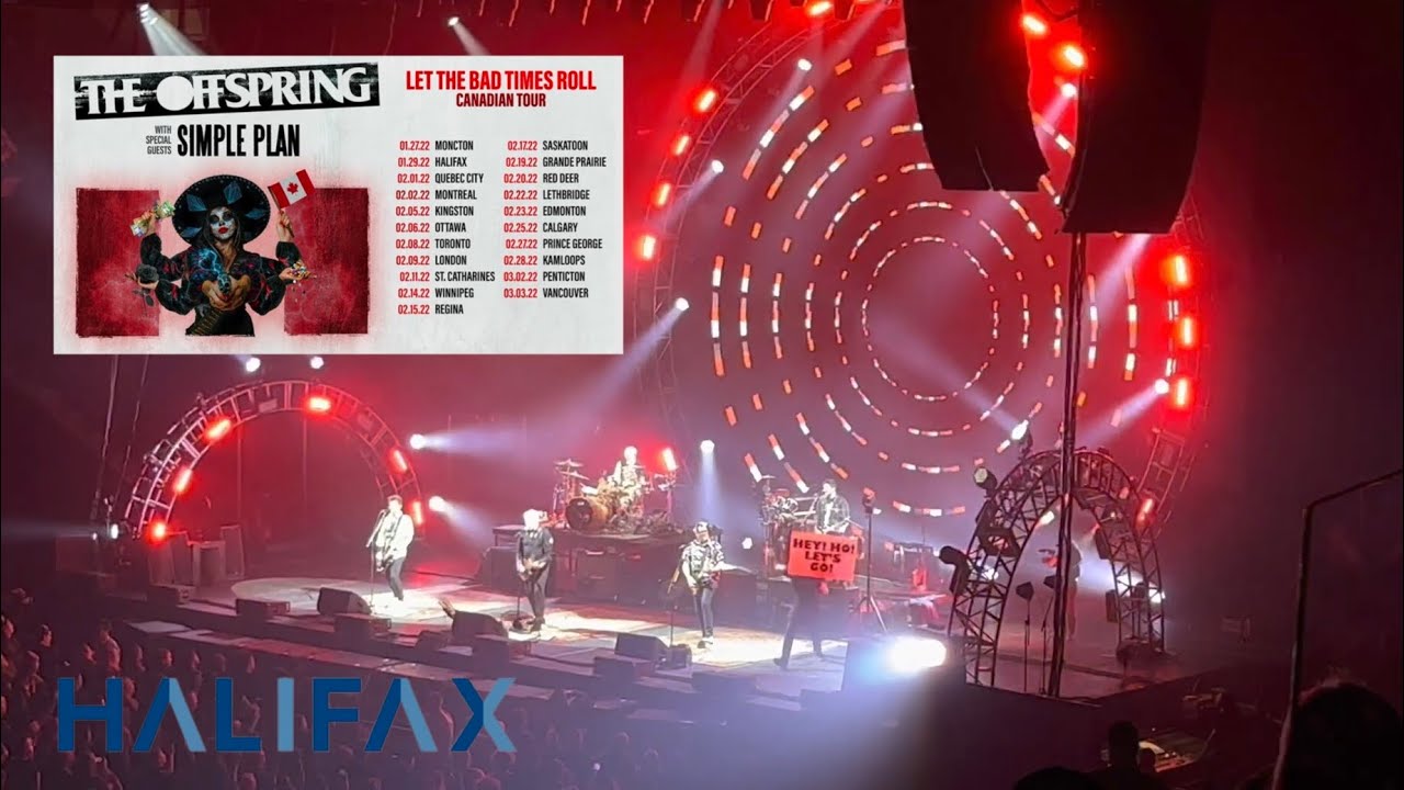 Offspring live in Halifax - October 31, 2022 - YouTube