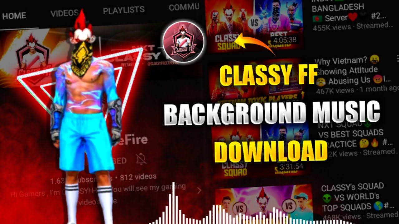 Classy ff Background Music Download | Background Music Used By ‎@Classy ...