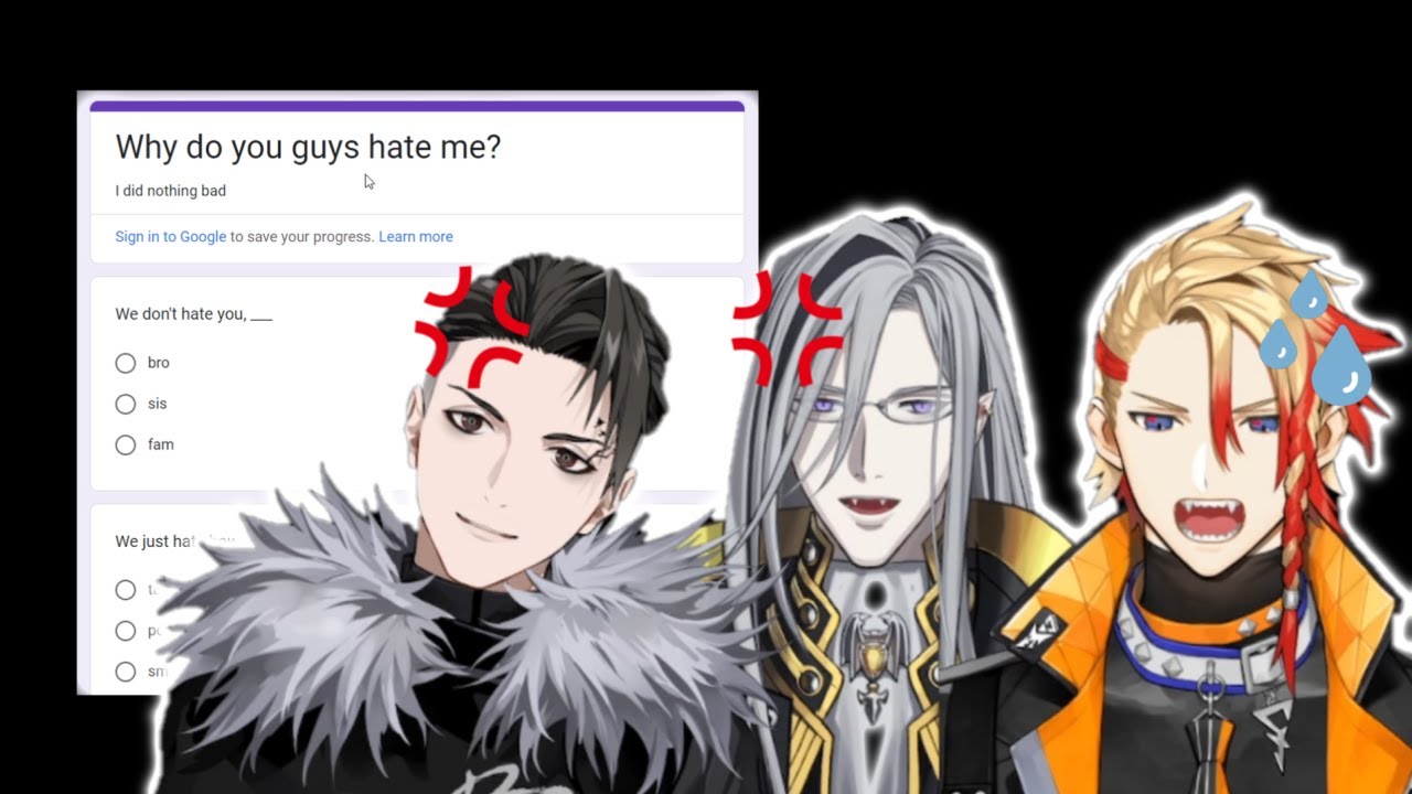 RPR's hilarious rant about Axel but it's a Google Form (ft. Vesper ...