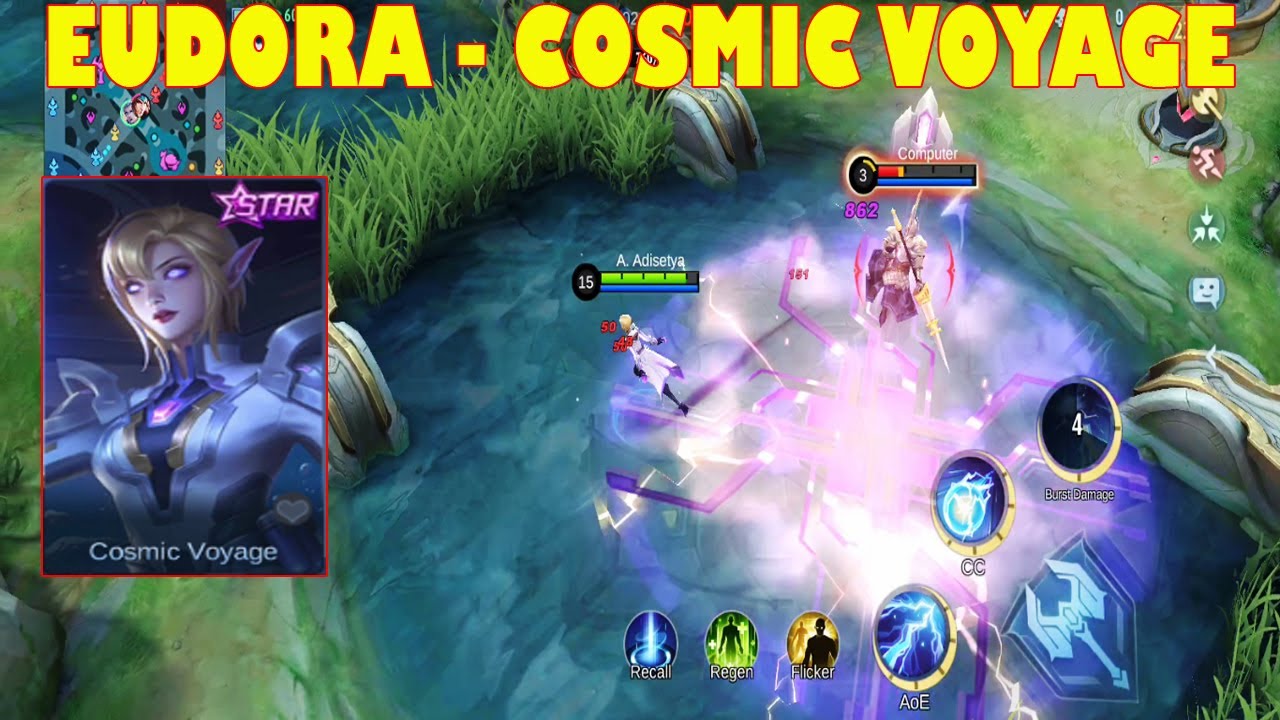 EUDORA COSMIC VOYAGE SKIN STARLIGHT OKTOBER MLBB - YouTube