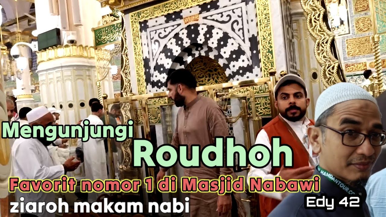 Roudhoh masjid Nabawi madinah - YouTube