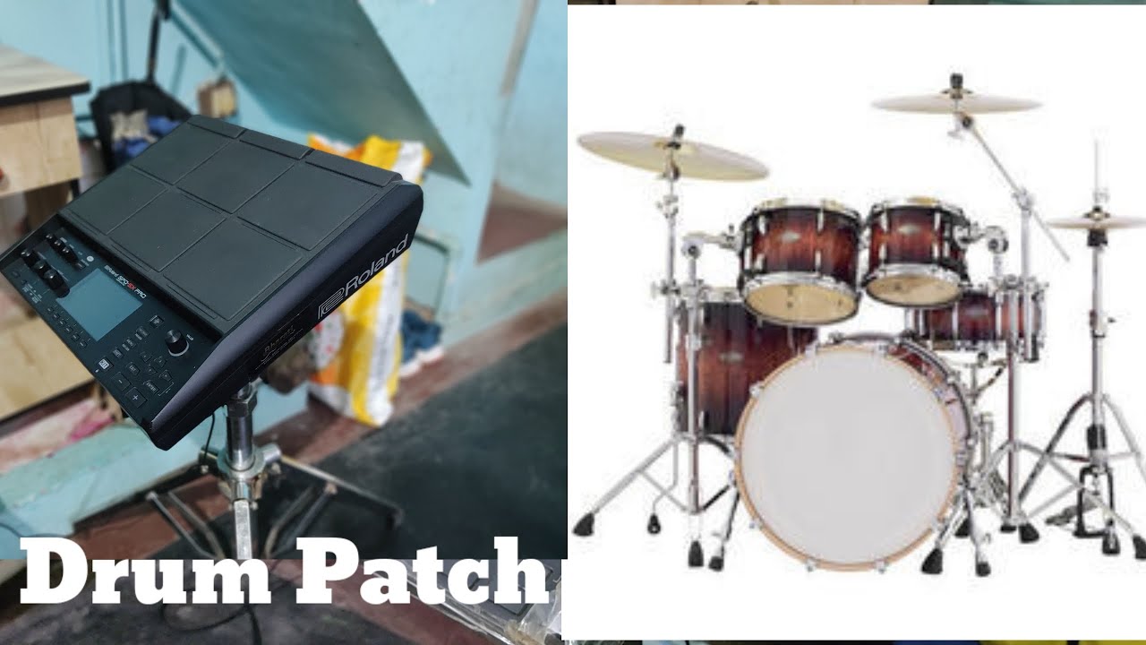 Drum Patch Spd Sx Pro | Spd Sx Pro Drum Patch - YouTube