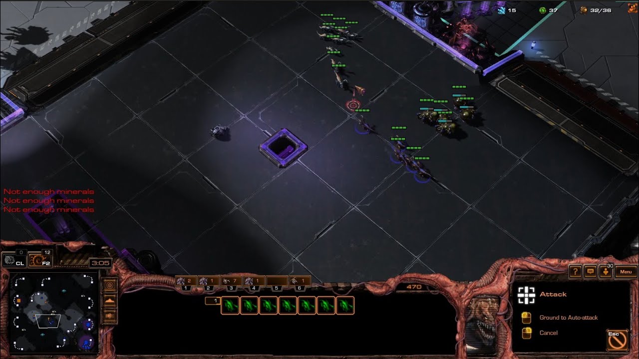 Starcraft 2 ZVZ หลอกว่าrush zergling+ Baneling - YouTube