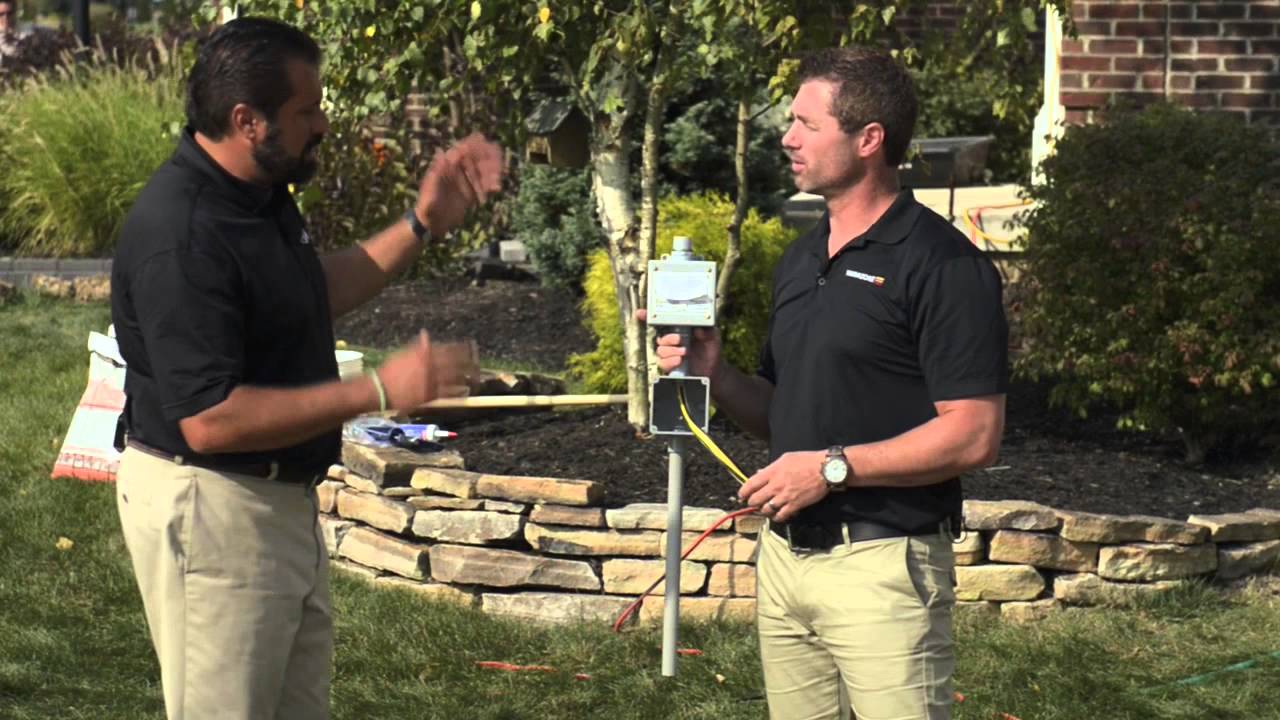 Heated Walkway - Installation of a Heating Element - YouTube