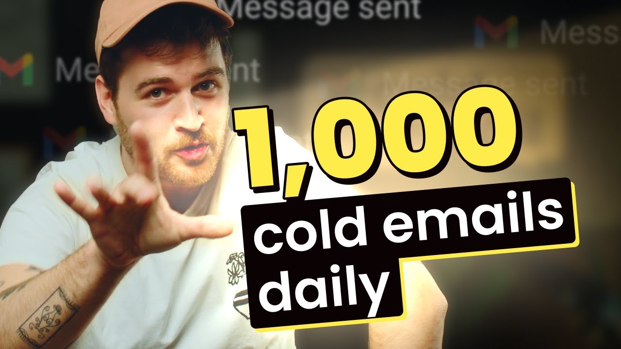 How to send 1,000 cold emails daily (without going to spam) - YouTube