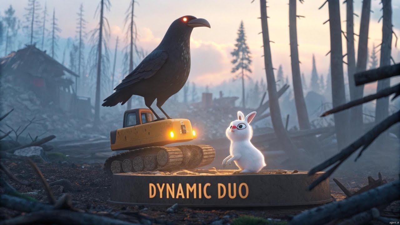 Unlikely Heroes: Crow & Rabbit vs The World 🌍 - YouTube