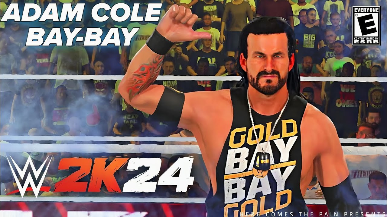 WWE 2K24 Adam Cole Undisputed Era w / Entrance Theme & Graphics Pack ...