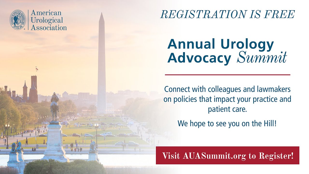 AUA Annual Urology Advocacy Summit in Washington, D.C.! - YouTube