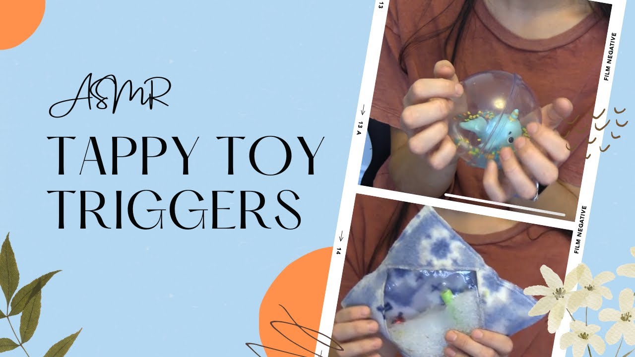 ASMR tappy toy triggers - YouTube