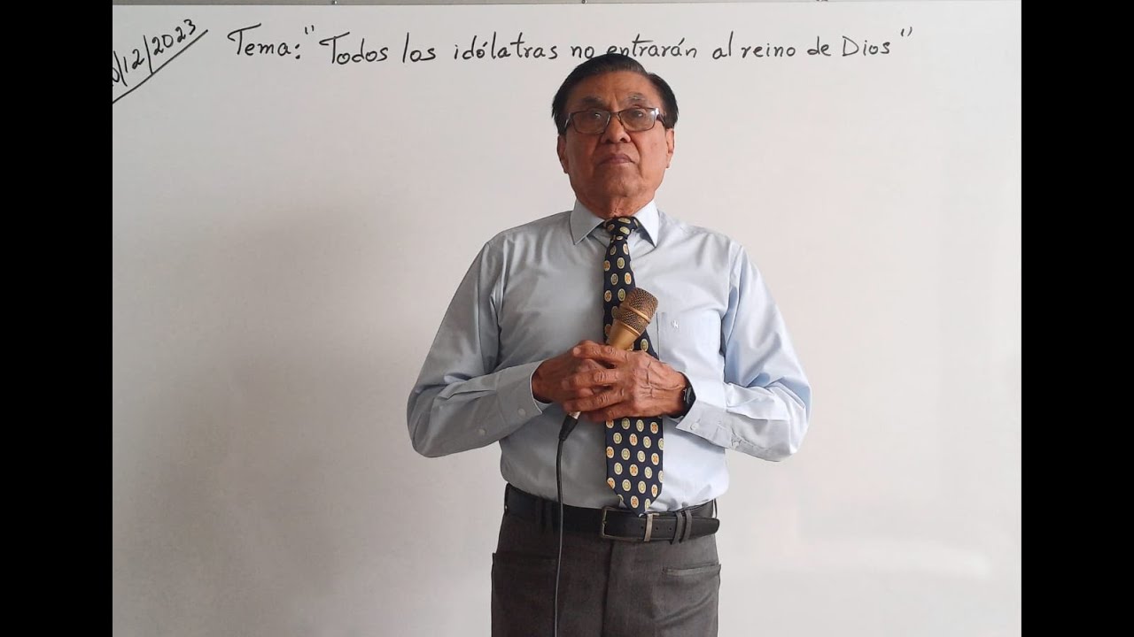 " Todos los idólatras no entrarán al reino de Dios " Pastor Rene Cerezo ...