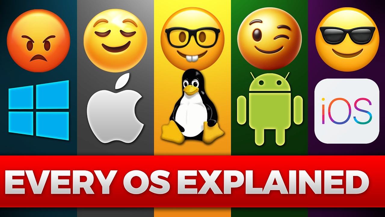 Every Operating System Explained in 8 Minutes | Tech Zaada - YouTube