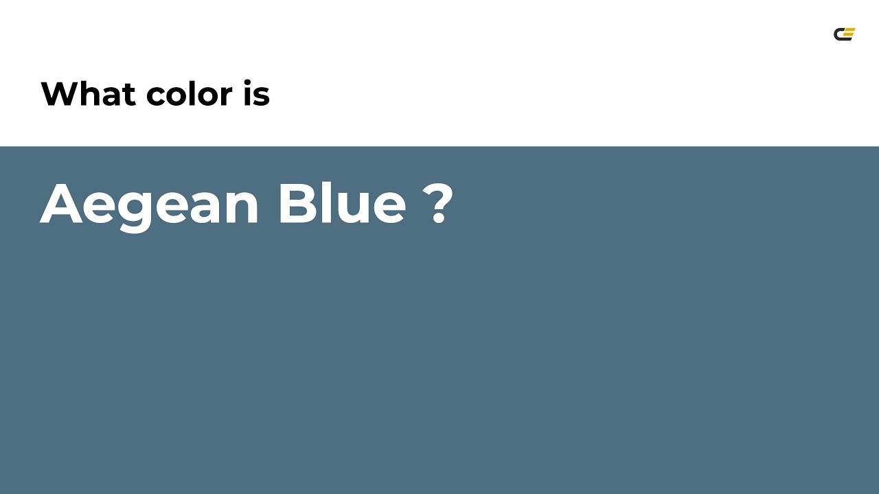 Aegean Blue color #4e6e81 hex color - Blue color - Warm color 4e6e81 ...