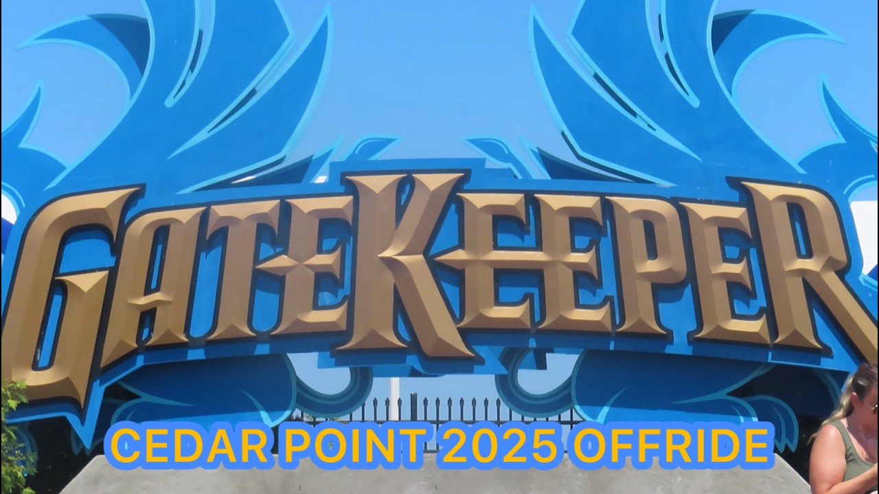 Gatekeeper Cedar Point 2025 Offride (No Copyright) - YouTube