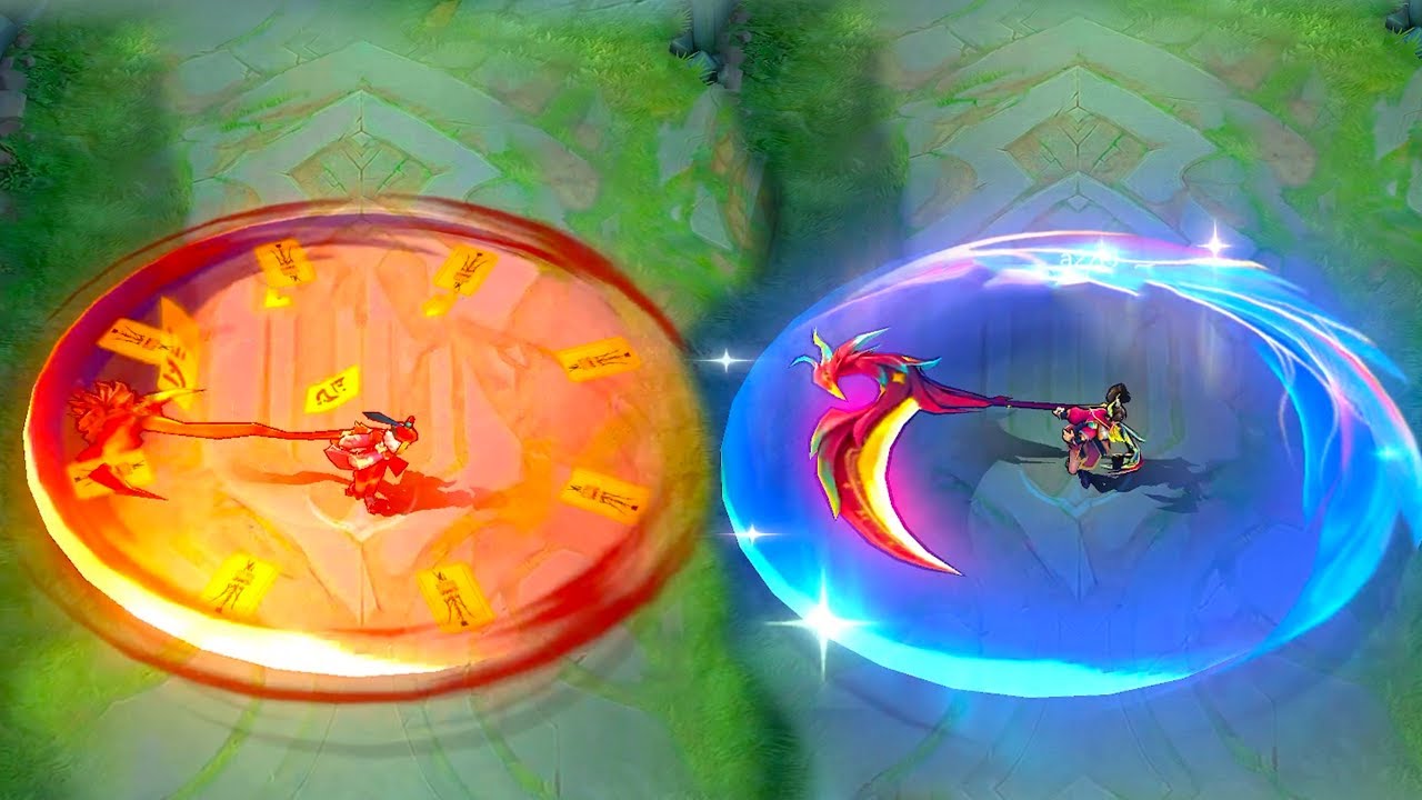 Ruby Prismatic Plume VS Lady Zombie Skin Comparison - YouTube