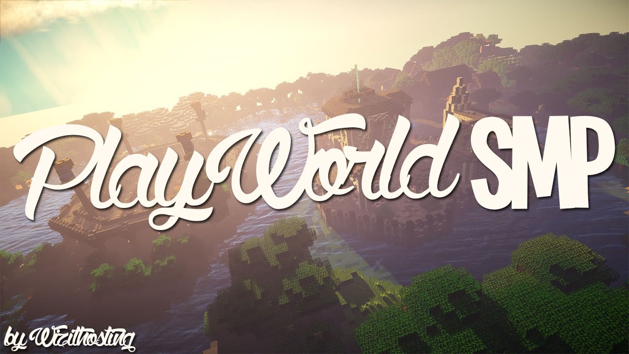 THE WORLD SMP PUBLIC SERVER! IP IN DESC - YouTube