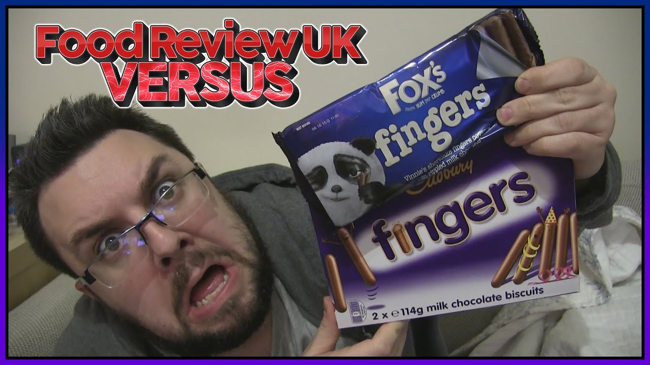 Cadbury Fingers VS Foxes Fingers | Food Review UK VERSUS - YouTube