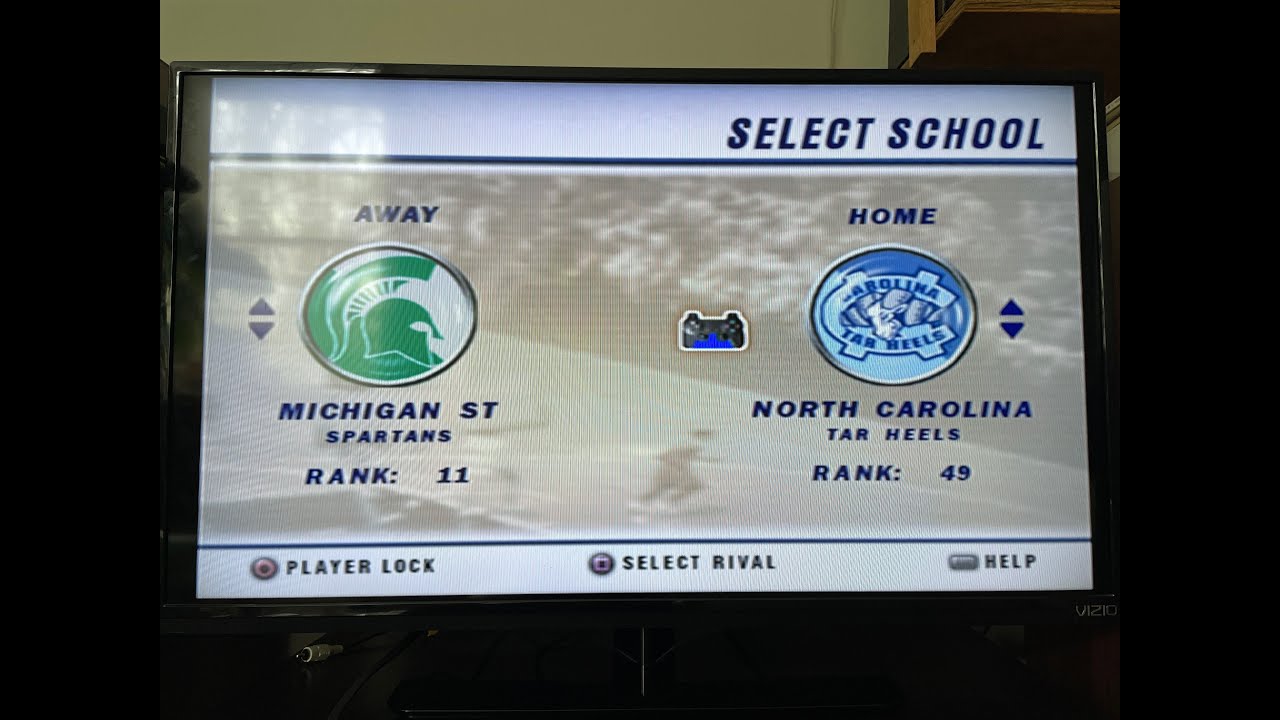 NCAA March Madness 2003 (Playstation 2 Livestream), Michigan State ...