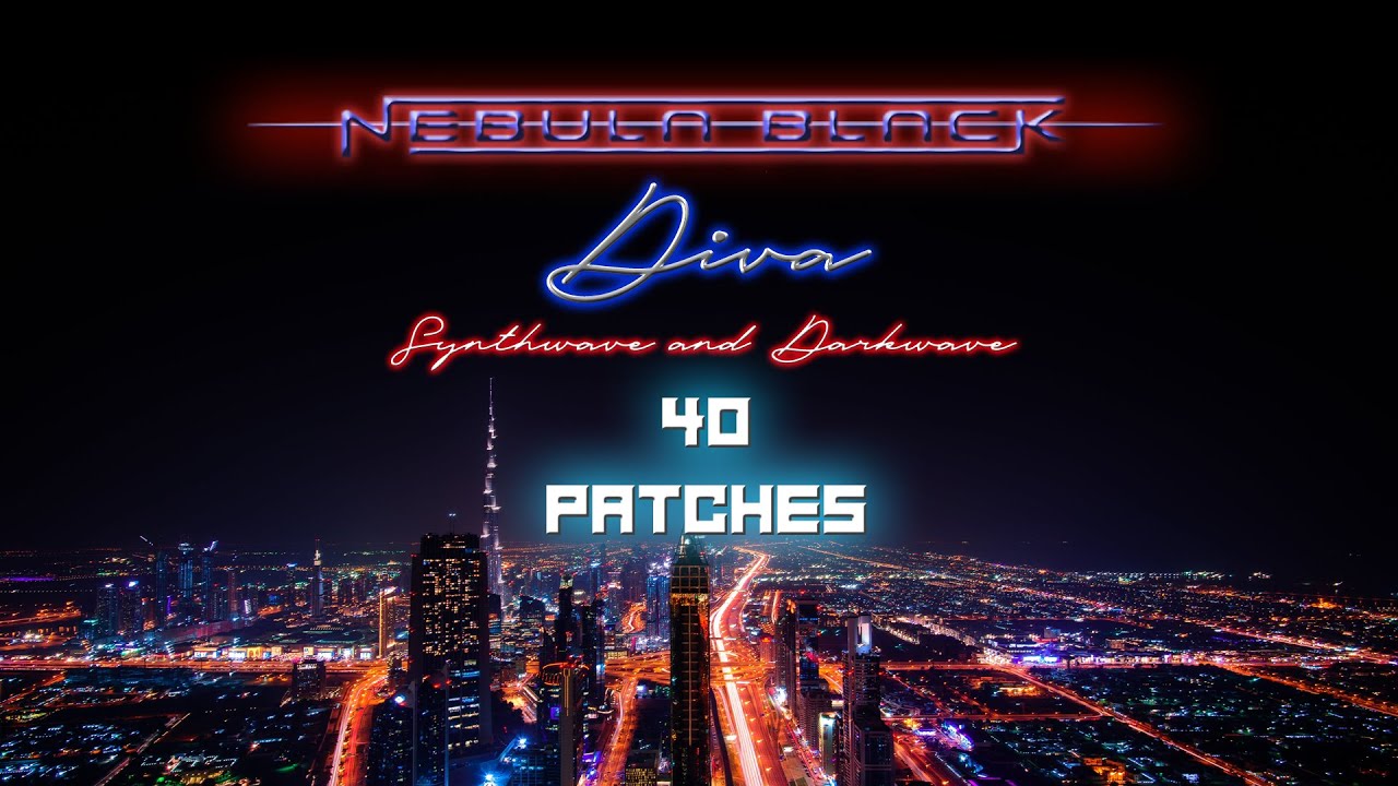 Diva Synthwave and Darkwave Patch Bank Vol 1 - YouTube