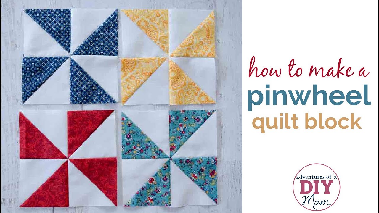 Pinwheel Quilt Block Tutorial Pinwheel Block Tutorial She Quilts