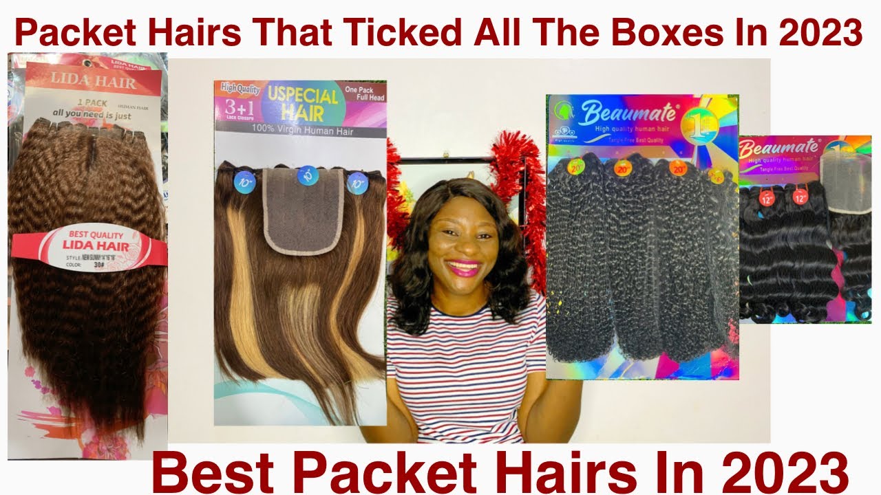 Top Best Packet Human/Blend Hairs In 2023|These Packet Hairs Ticked All ...
