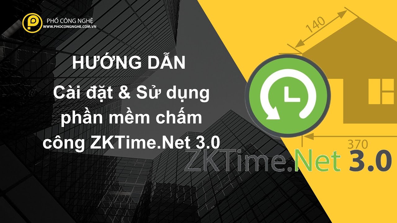 Hướng dẫn cài đặt và sử dụng phần mềm ZKTime.Net 3.0 - YouTube