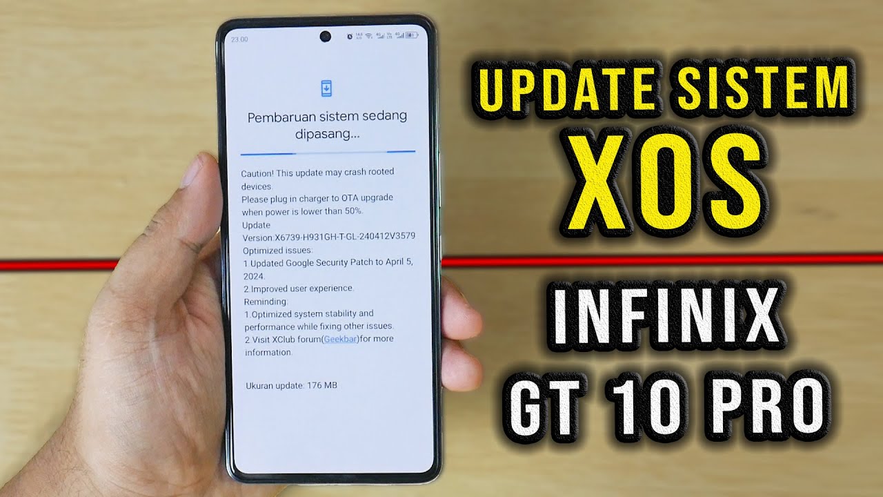 Update Sistem XOS Infinix GT 10 Pro Patch April Makin Stabil ? Gak ...
