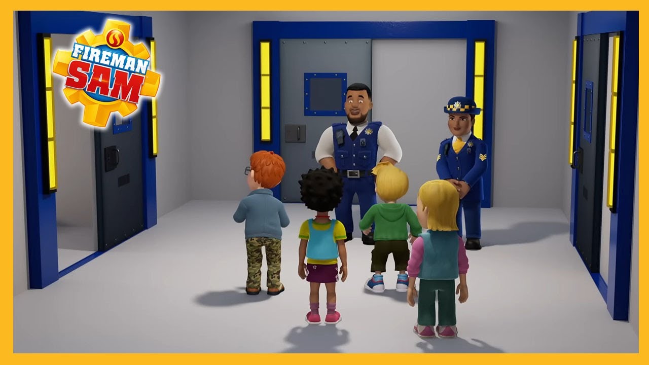 A Police Station Tour with Norman! 🔥 Fireman Sam New Compilation 🔥 ...