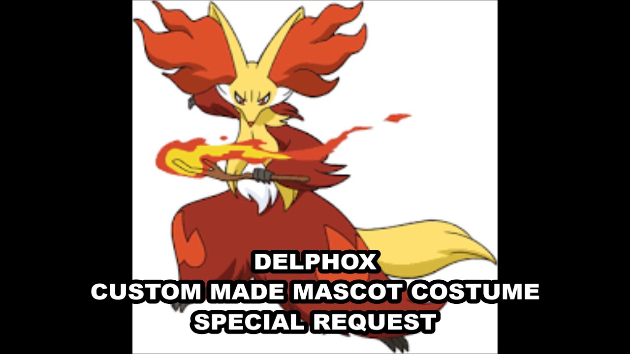 Delphox Mascot Costume (Or Mascot Or Fursuit Cosplay) Idea Scenario ...