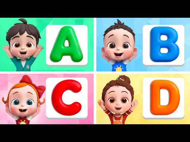 ABCD Song | Babies Learn Letters A to Z | Phonics Song | Nursery Rhymes ...