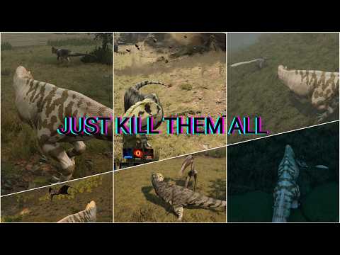 Path of Titans | Tyrannotitan Combat & Lessons