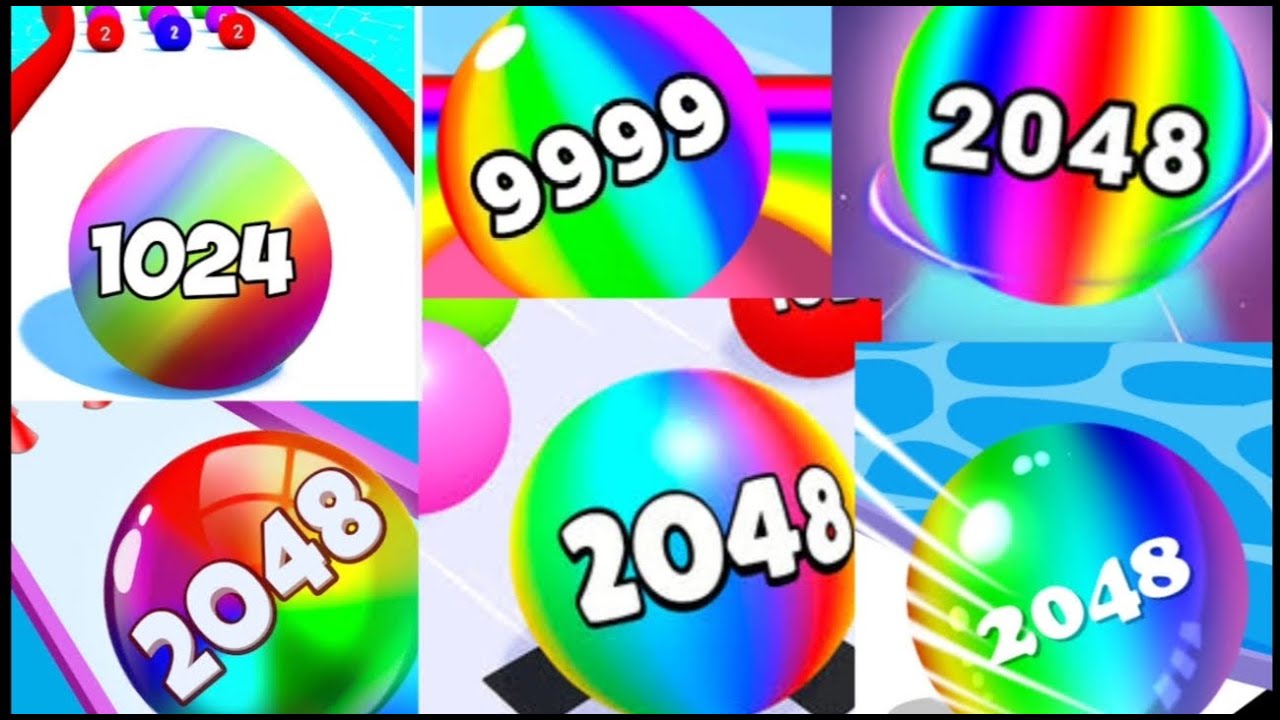 🎮🎮⚡🔴 BALL RUN GAMES - YouTube