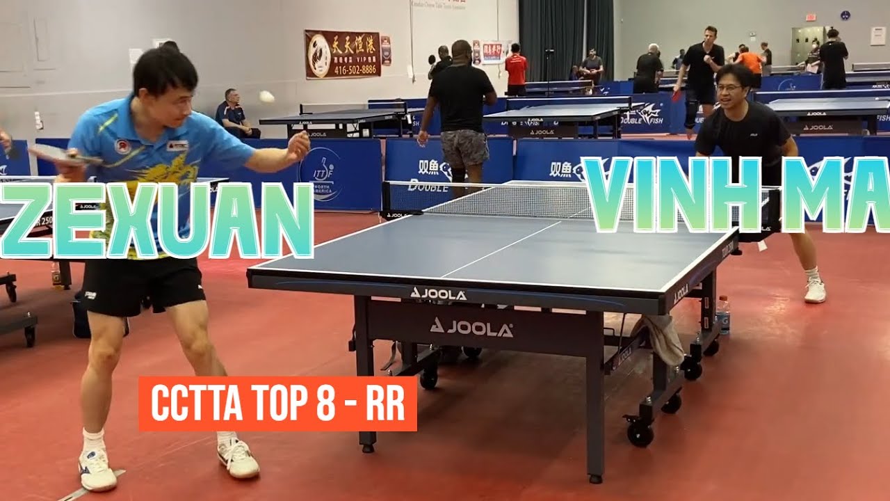 Zexuan WANG [3005] vs Vinh MA [503] - CCTTA Top8 Open - Round Robin ...