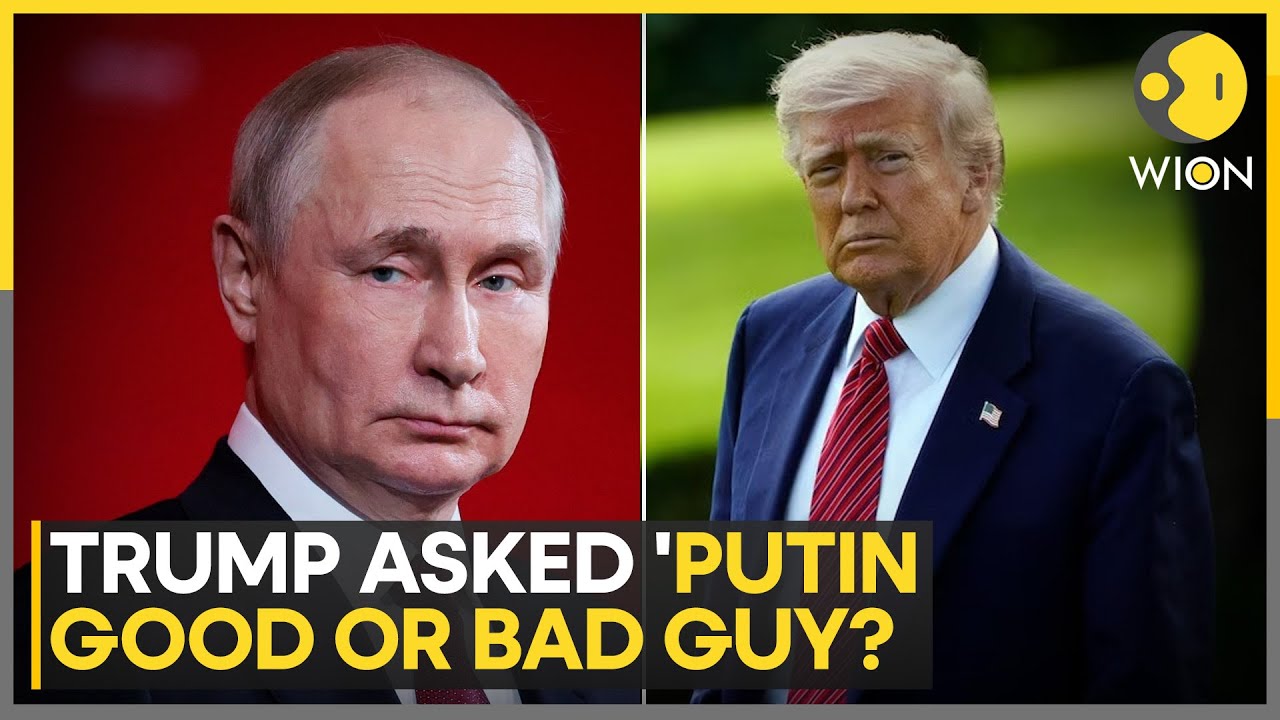 Russia-Ukraine War: Trump Answers Whether He Thinks Putin Is The 'Good ...