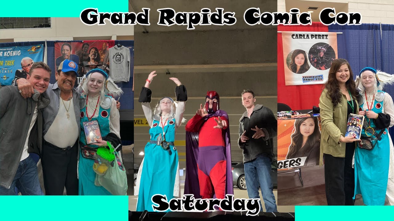 Grand Rapids Comic Con 2024 | Saturday Vlog - YouTube