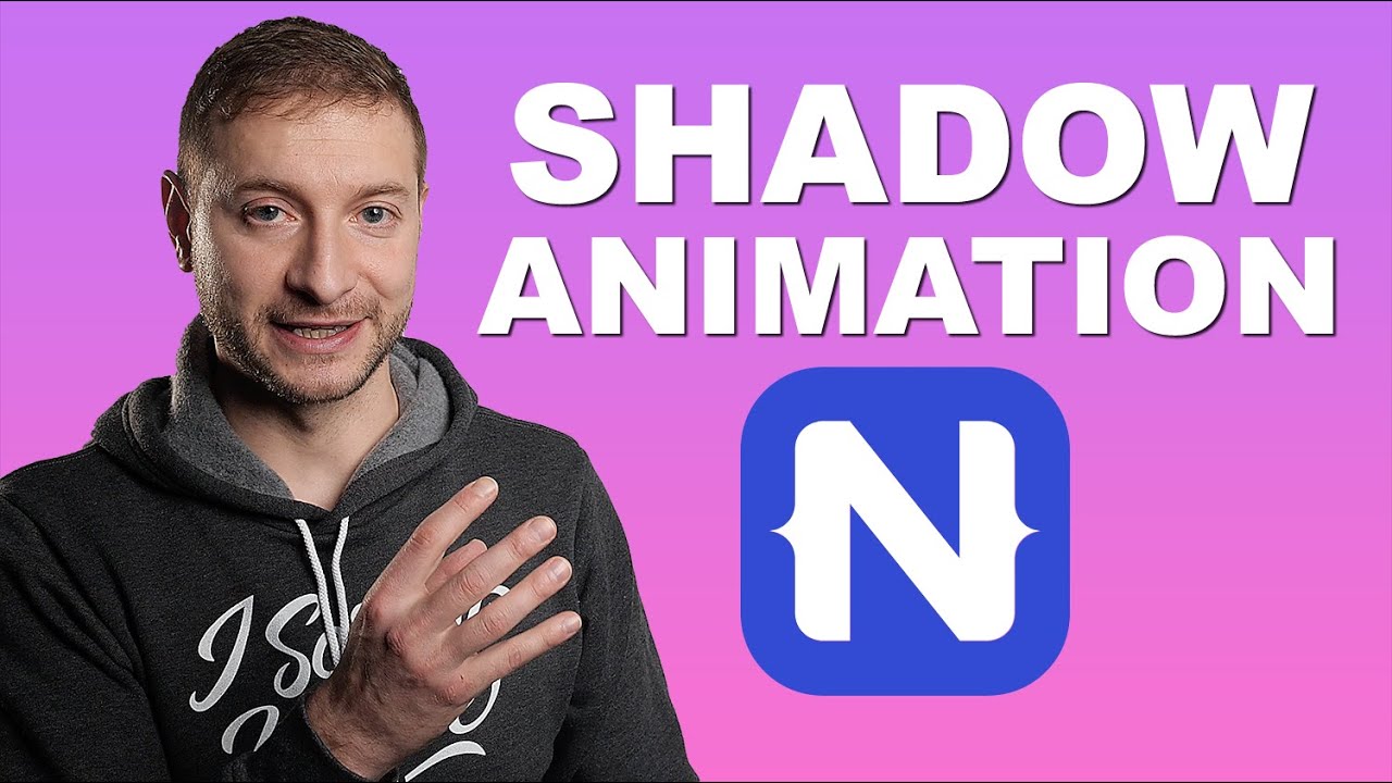 Shadow Animation In Nativescript Tutorial Youtube