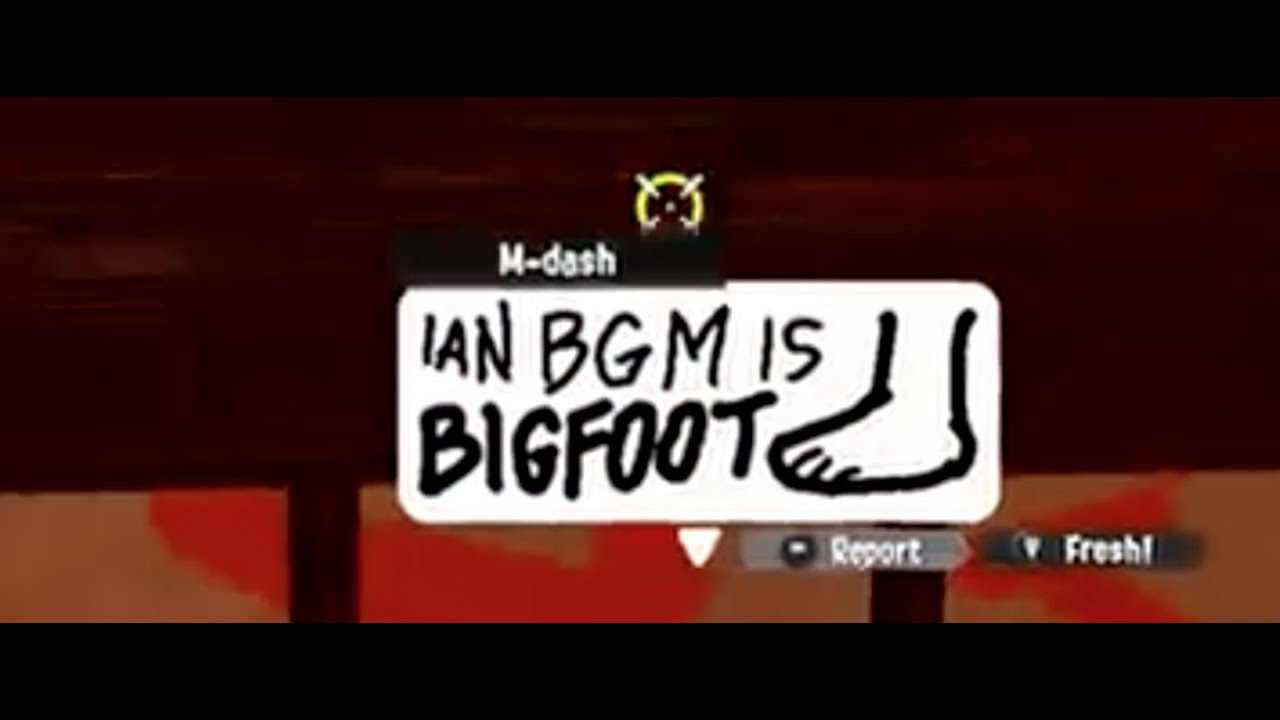 The Splatoon 3 plaza posts are full of foot feteshis - YouTube