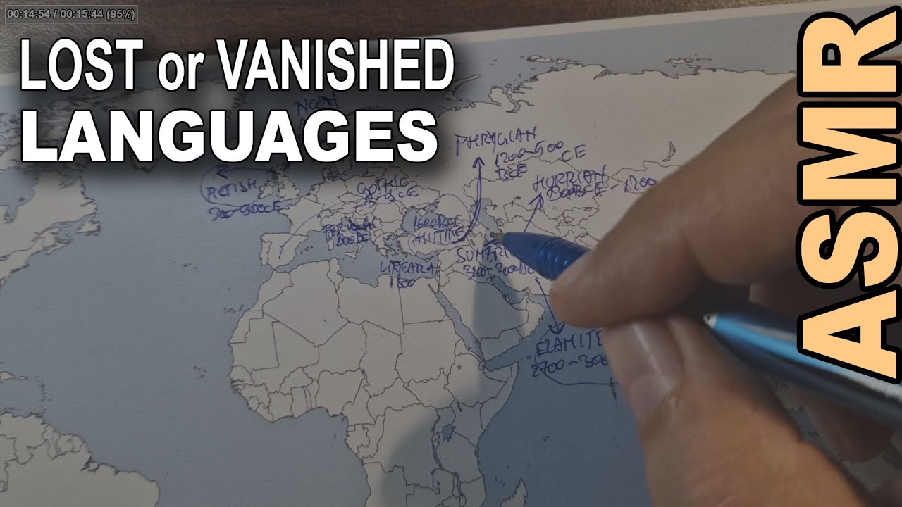 ASMR: Lost or Vanished Languages That Once Shaped the World 🌍 | ASMR ...