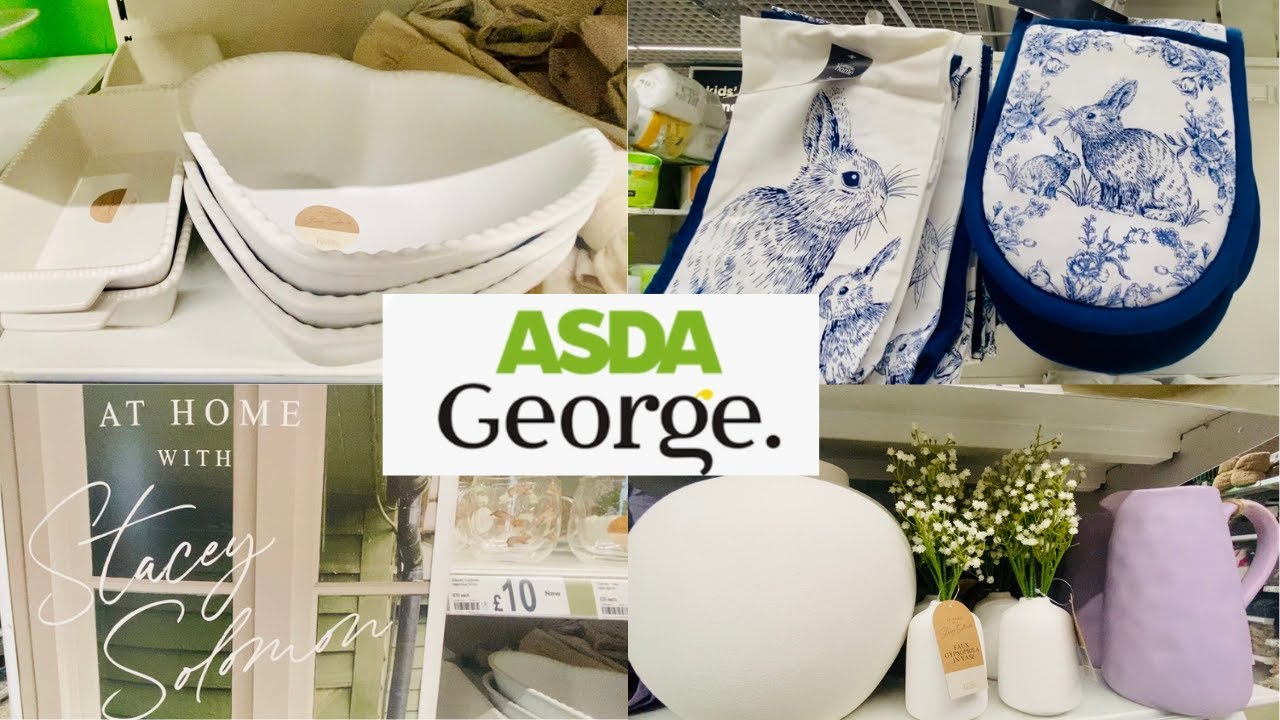 Come shop with me in Asda George Easter/Spring 2024| Stacey Solomon ...