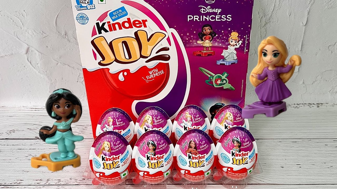 Opening Kinder Joy Disney Princess 2025 from India 🇮🇳 Розпаковка Кіндер ...