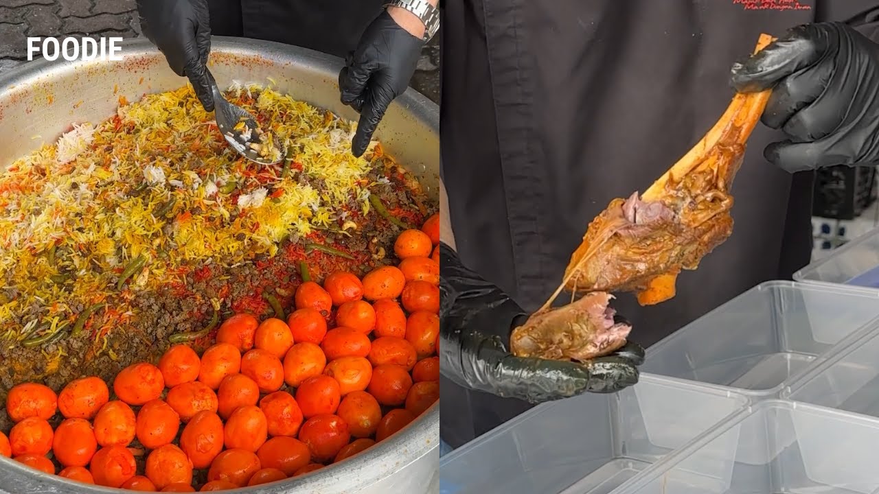 KING OF LAMB SHANK! Amazing Nasi Briyani with Lamb Shank by Chef Ammar ...