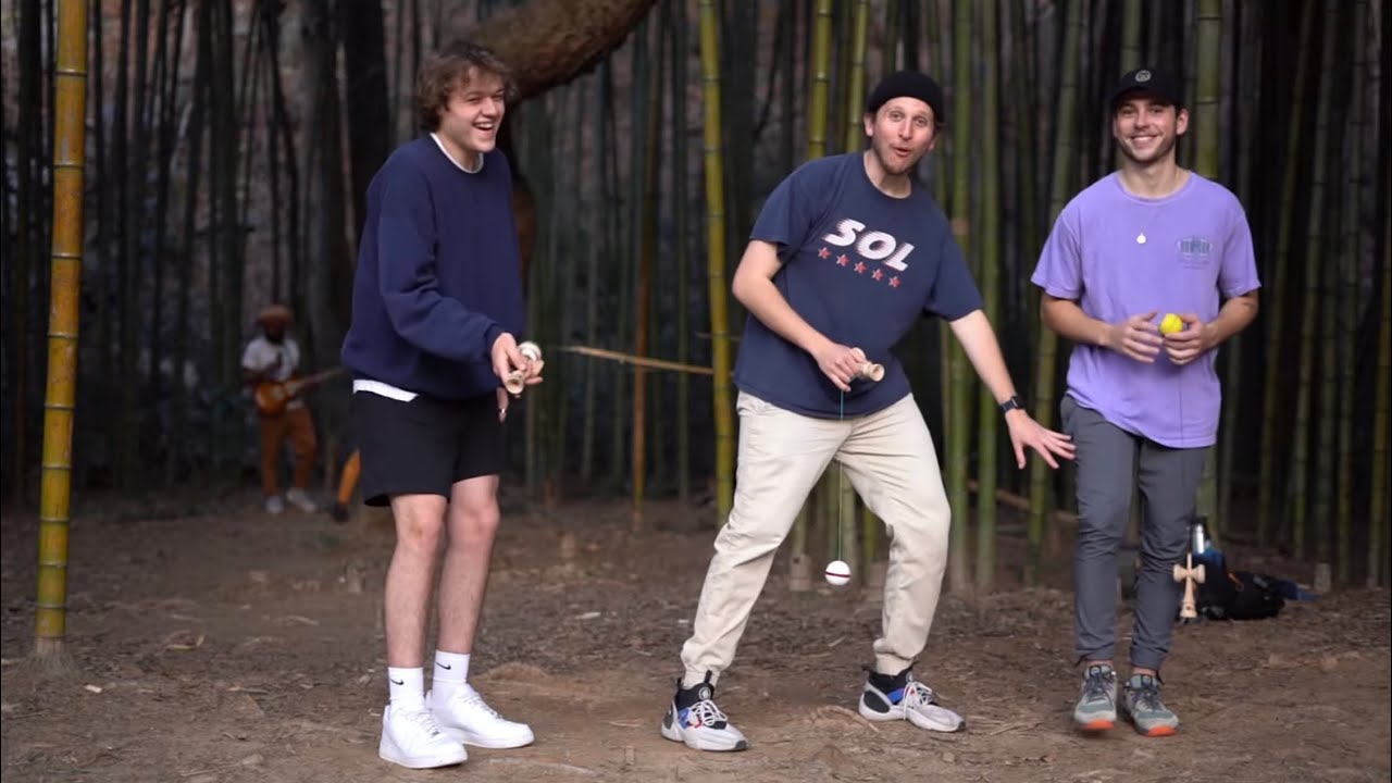 Kendama Game of 1UP - Alex vs Chad vs Mags - YouTube
