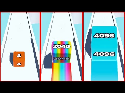 Jelly Run 2048 - Gameplay Walkthrough - YouTube