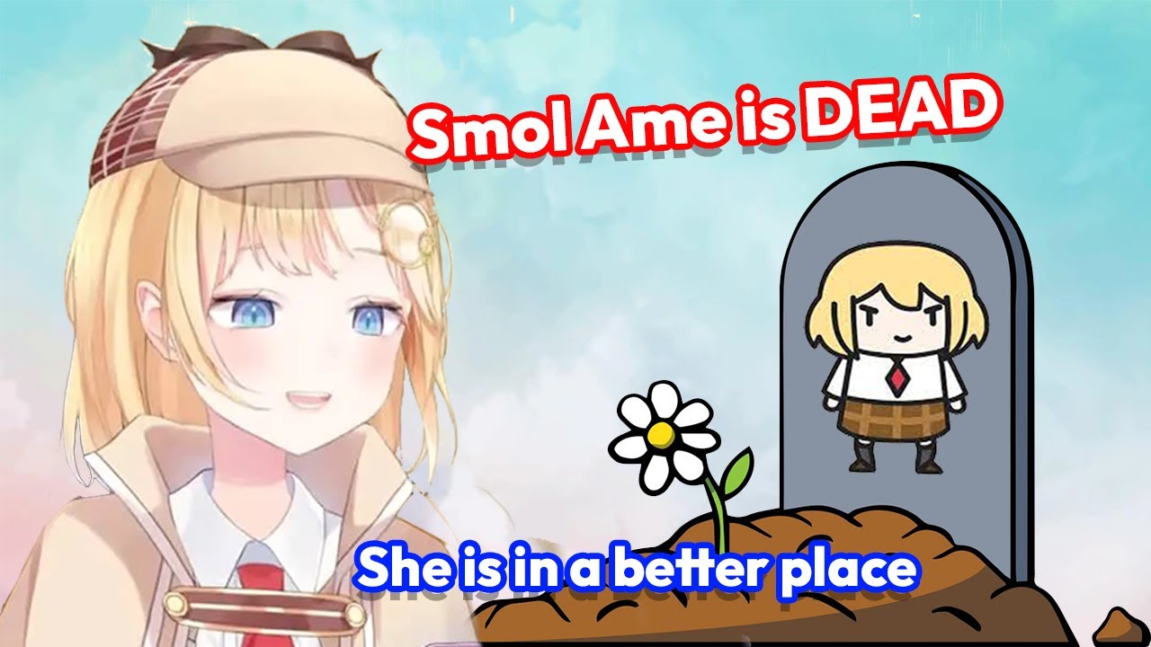 Amelia tells how Smol Ame is doing - YouTube