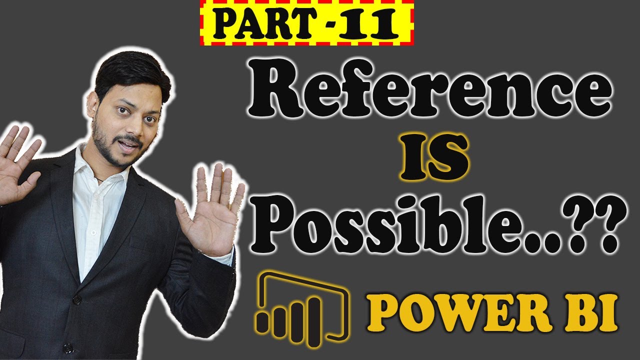 Power Bi Reference option || how to use reference option in power bi ...